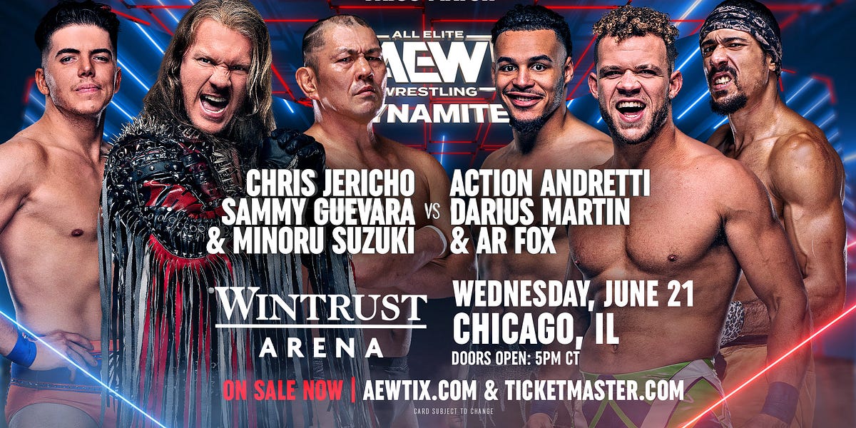 Wednesday: Action Andretti on AEW Dynamite