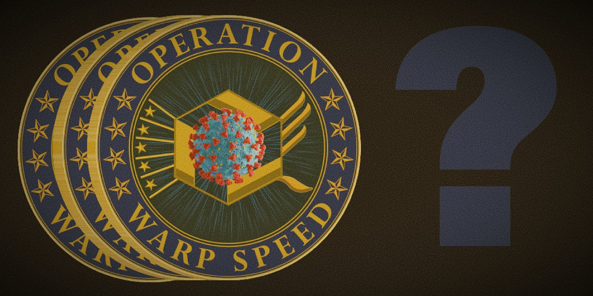 Theorizing "Operation Warp Speed."