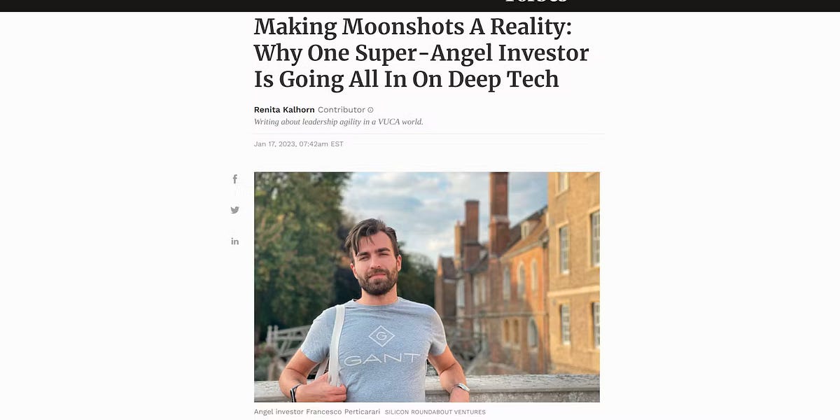Making Moonshots A Reality - by Francesco Perticarari