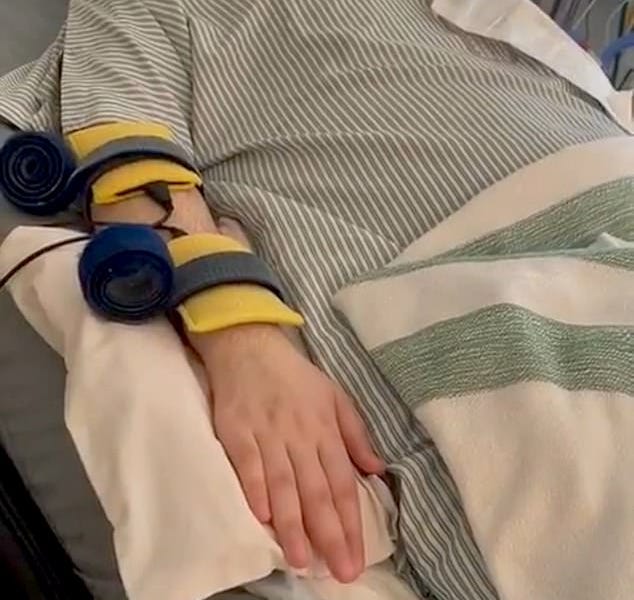 Moment comatose Saudi Prince manages to lift his hand to woman's voice ...