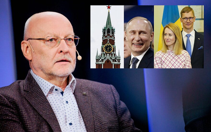 Who is serving putin? Estonia: Ipocriti della guerra
