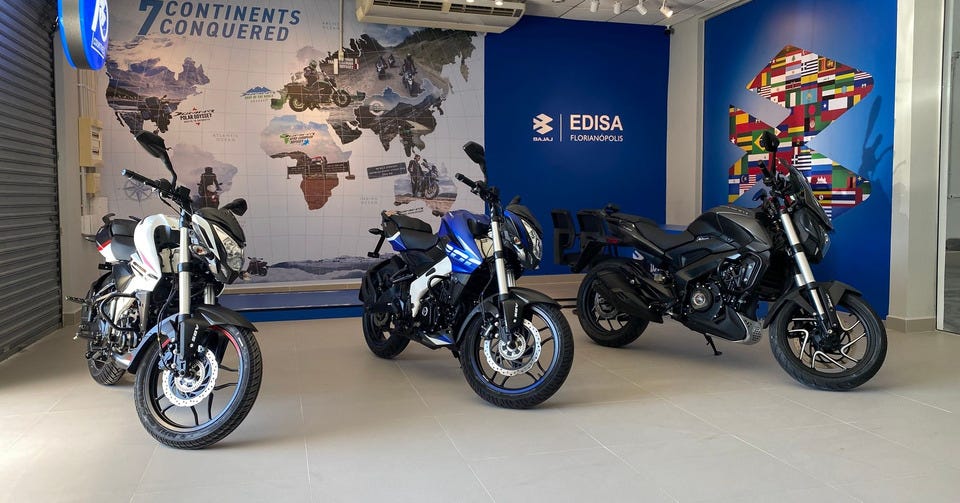 Bajaj Motors expande presença no Brasil com abertura de concessionária ...