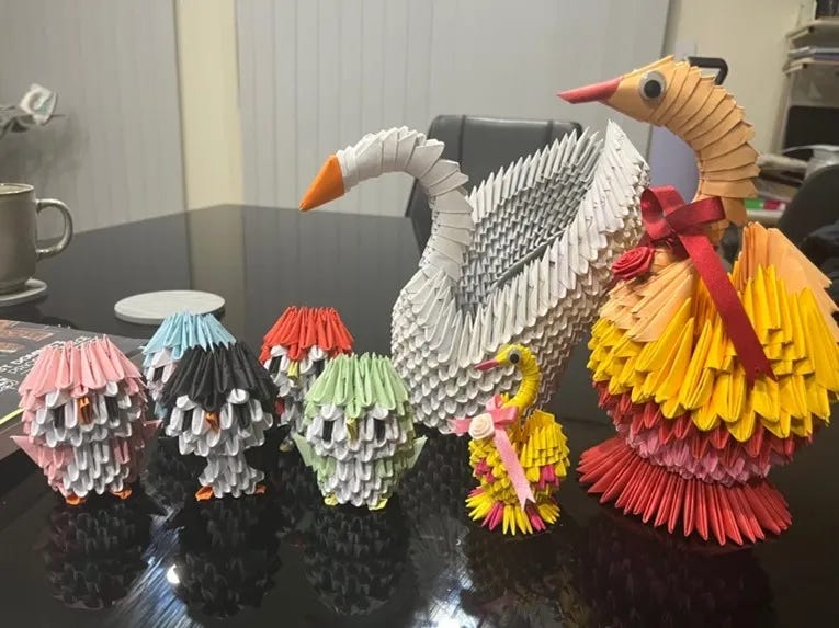 Turning Sheets into Masterpieces: The Therapeutic Art of 3D Origami
