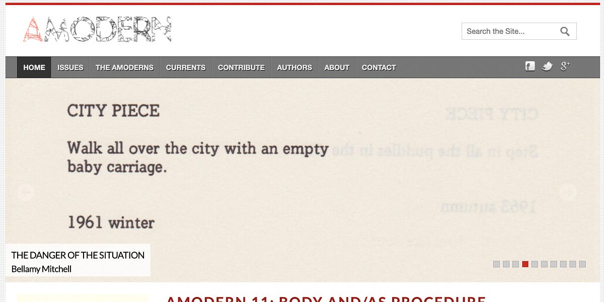 Body and/as Procedure - by Michael Nardone - SoundObject