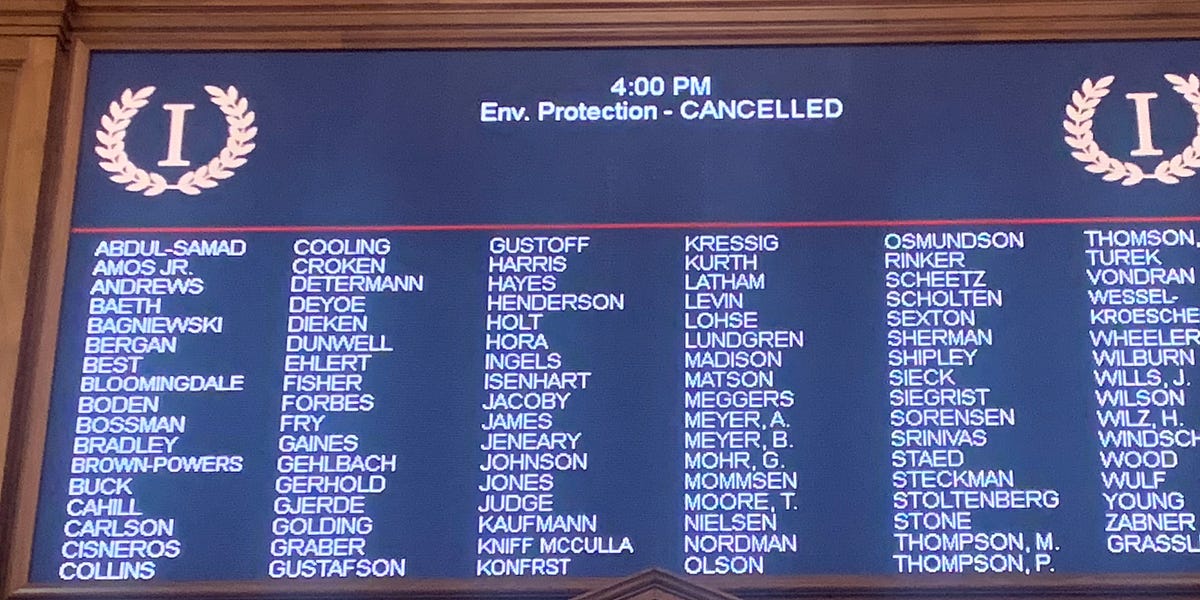 Environmental Protection cancelled - by Chuck Isenhart