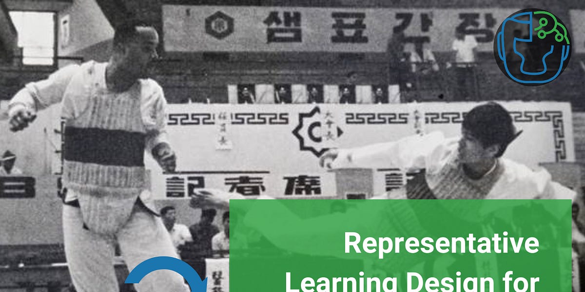 Representative Learning Design for Martial Arts Training