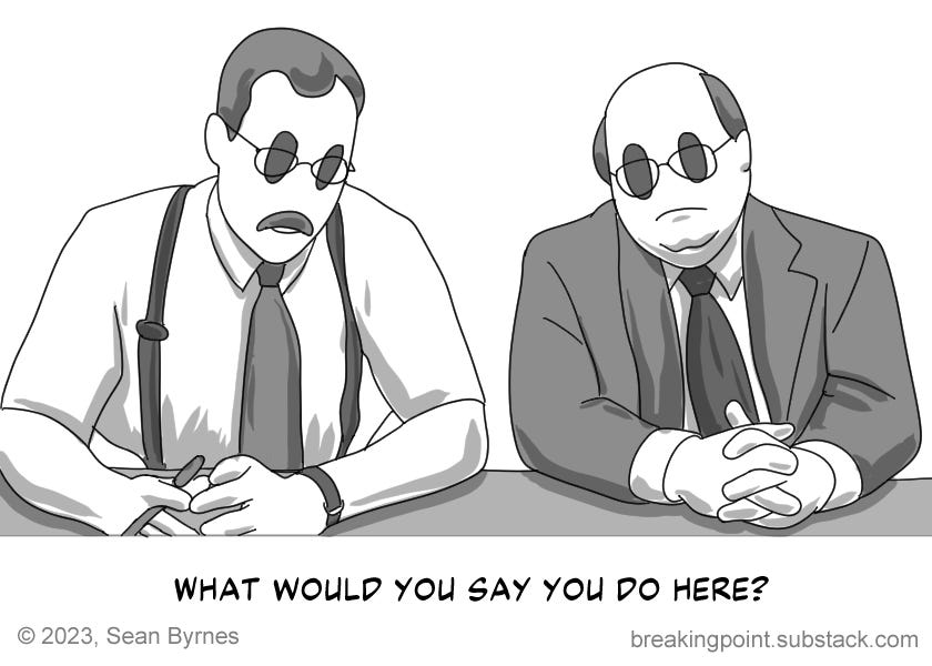 Say/Do Ratio - by Sean Byrnes - The Breaking Point