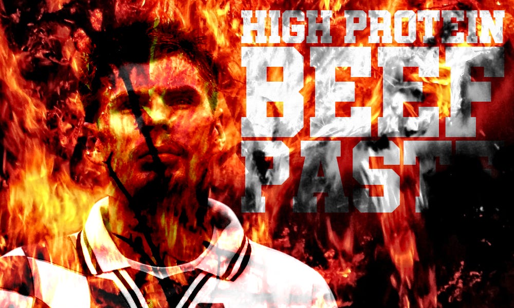 The Fire of Zorro - by Chris Nee - High Protein Beef Paste
