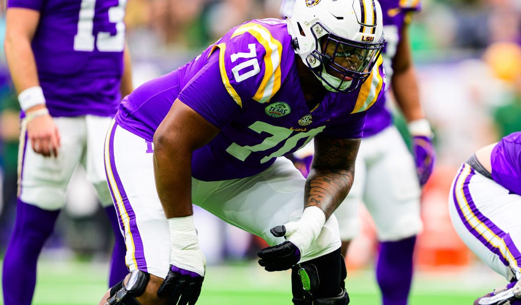 Lions trade up again for an o-lineman, selecting LSU's Frazier in the ...