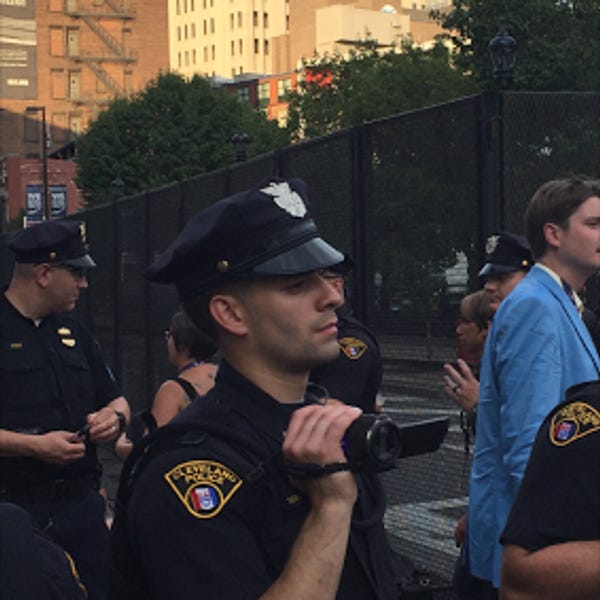 RNC Day One Round-Up: Here Are The Hottest Cops We've Seen So Far