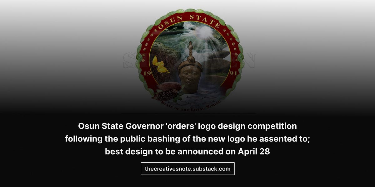 Osun State Governor 'orders' logo design competition following the ...