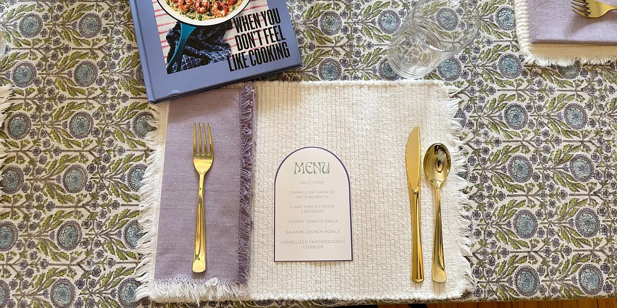 how to host a cookbook club