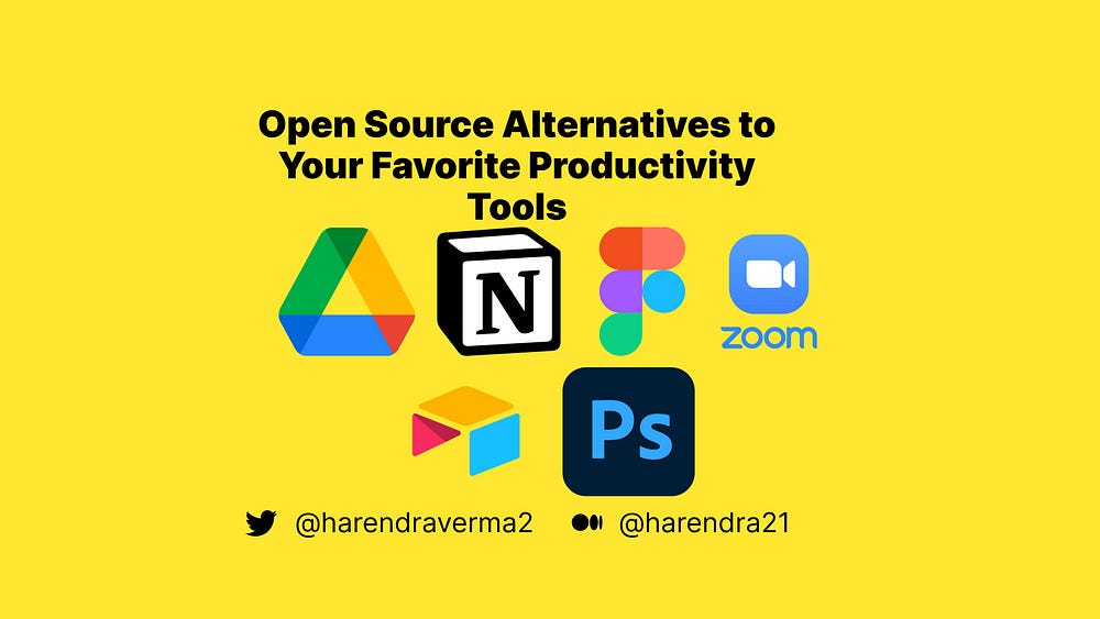 The Best Open Source Alternatives to Your Favorite Productivity Tools
