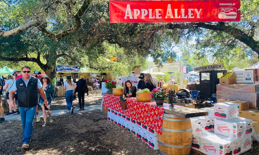 A great weekend at the Gravenstein Apple Fair