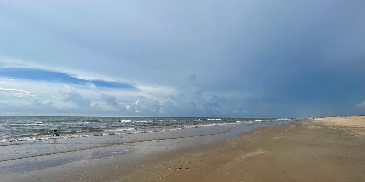 Nostalgic Thoughts from Bryan Beach - by Misti Little