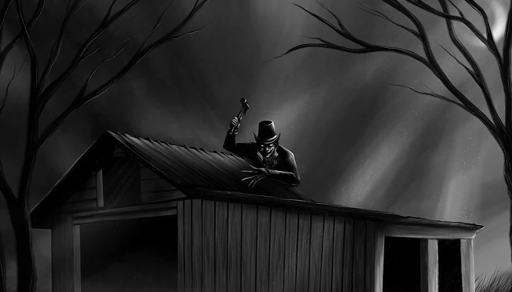 The Blue Barn - by Signe Maene