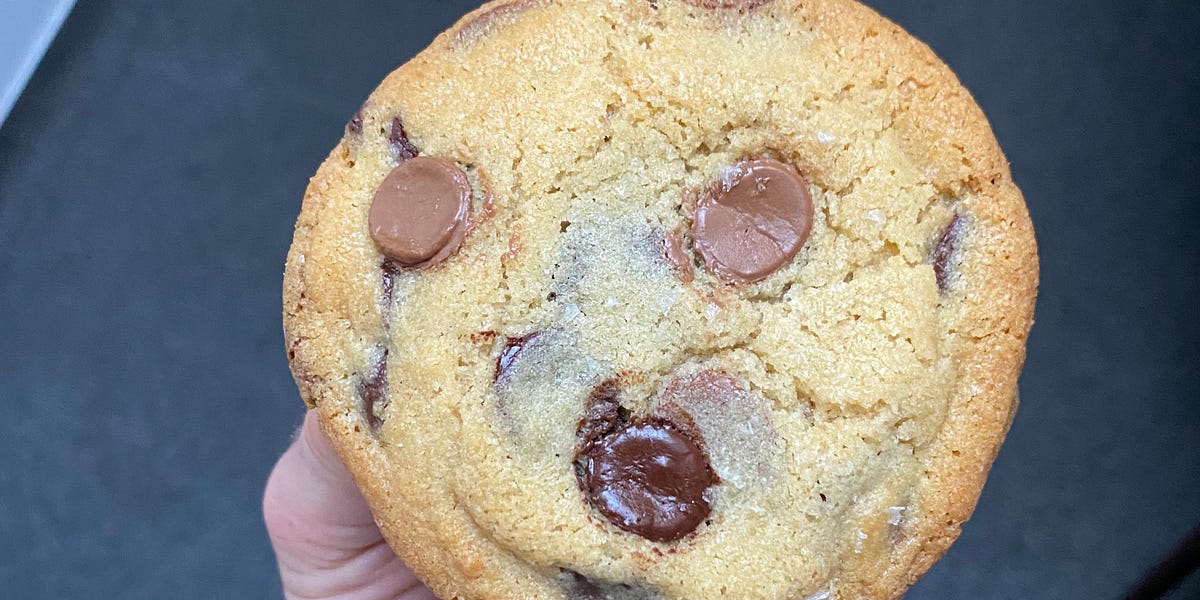 My Perfect Choc Chip Cookie Recipe - by Beth O'Brien