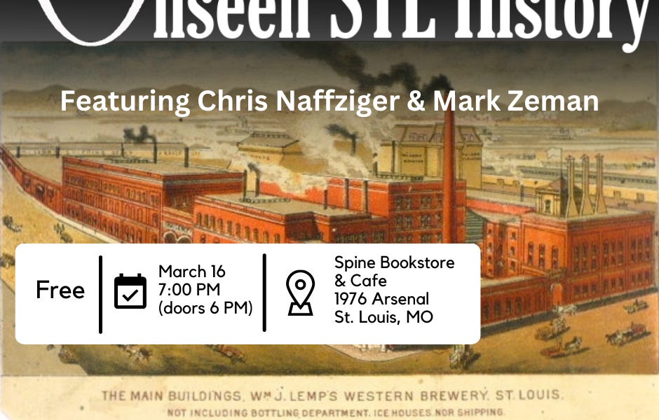 Unseen STL History talks in March 2023 - Unseen St. Louis