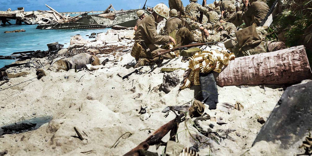 "Bloody Tarawa" - by Martin Cherrett - World War II Today