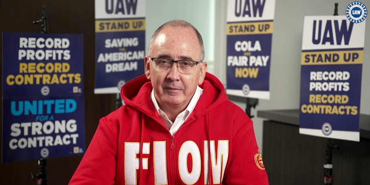 UAW Strike Enters New Phase - by Edwin Faunce