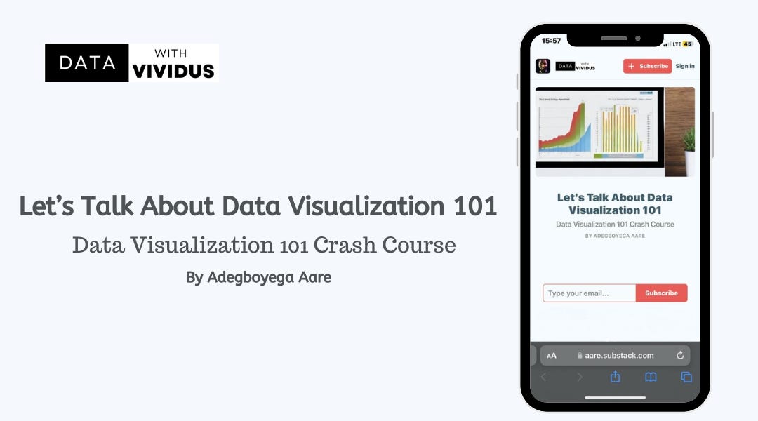Let's Talk About Data Visualization 101