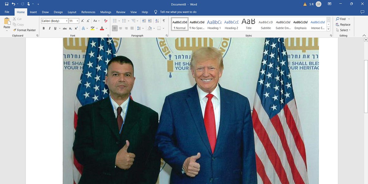 Photo of POTUS Trump (aka '45') & Dr. Paul Elias Alexander taken July ...