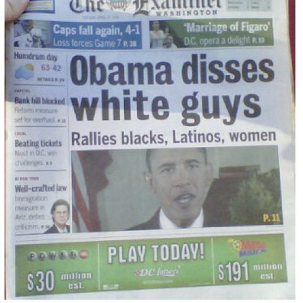 Important Local Newspaper: Obama Rallying *Criminals* To Vote?
