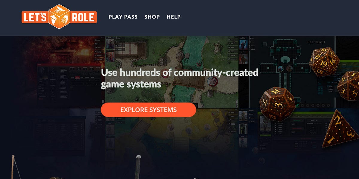 Breaking: Let's Role virtual tabletop platform ceases new development