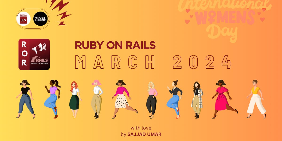 Ruby on Rails - March 2024 - by Sajjad Umar