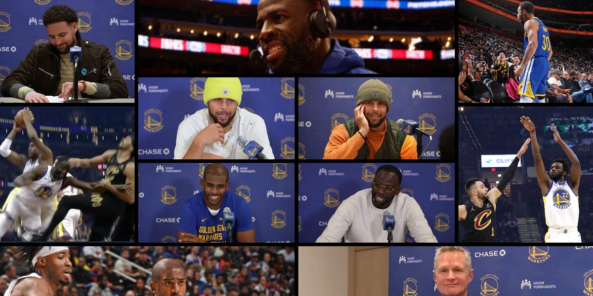 Detroit: Kerr, Steph Curry, Chris Paul, Draymond, Saric, Jarrett Jack ...