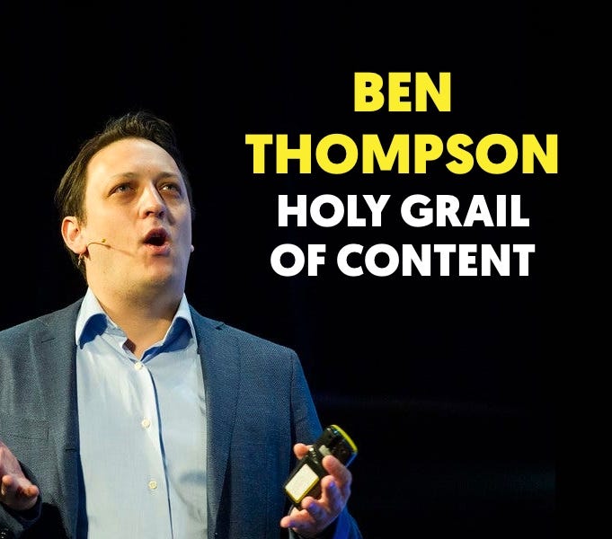 How Ben Thompson Got 40,000+ Paid Newsletter Subscribers