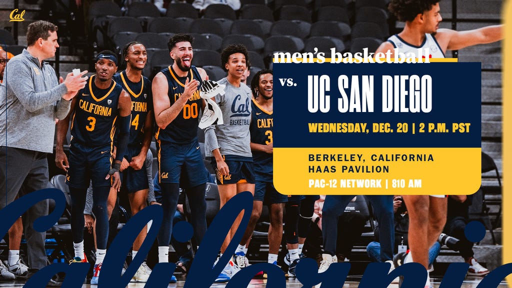 Cal Men's Basketball vs. UC-San Diego Live Chat: Bears close out non ...