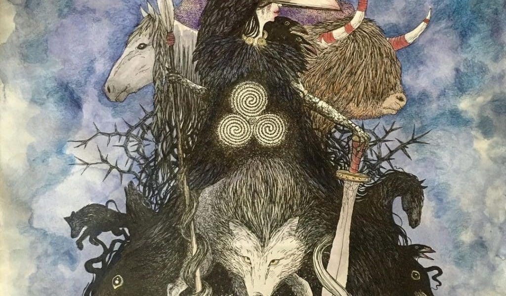 The Morrigan's Crow and the Men of Bags...