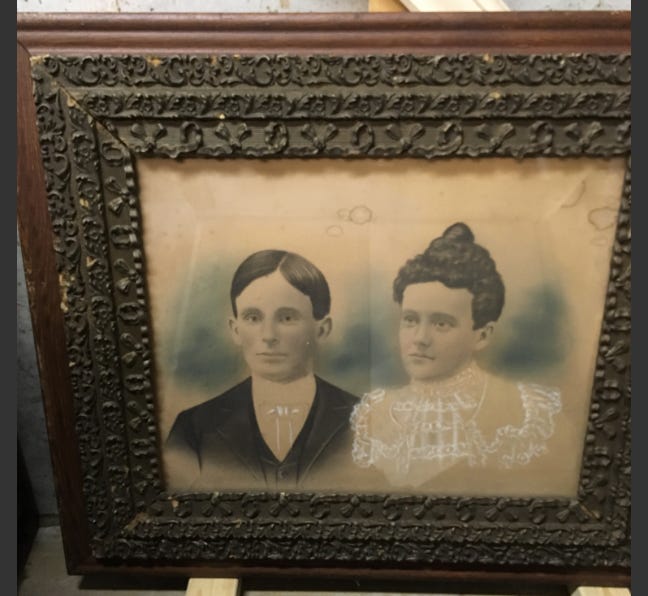 Zachariah Puffenburger and his wife, Elizabeth Shade Puffenburger