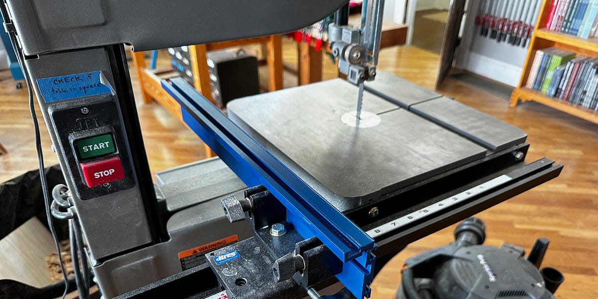 Kreg Band Saw Fence - by Christopher Schwarz