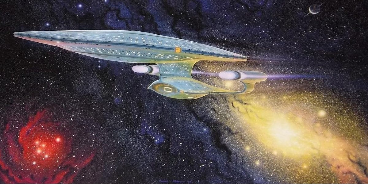 Let’s see what this Galaxy Class Starship can do?