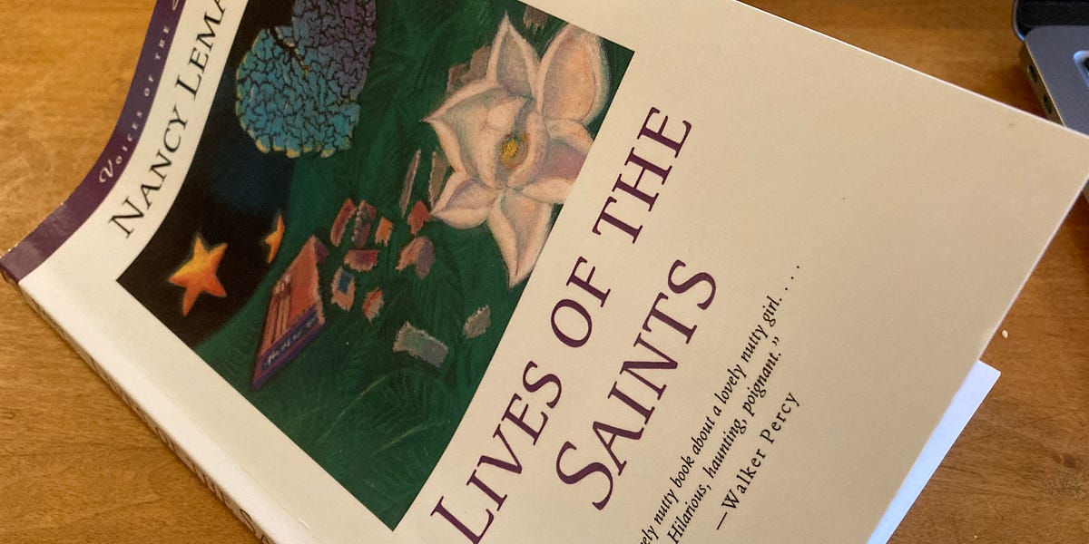 Nancy Lemann's "Lives of the Saints" - by Micah Mattix
