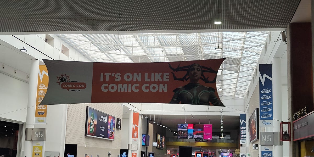 MCM Comic Con London - Part 1 - Iqbal Ali, D9 Comics & Matt Garvey