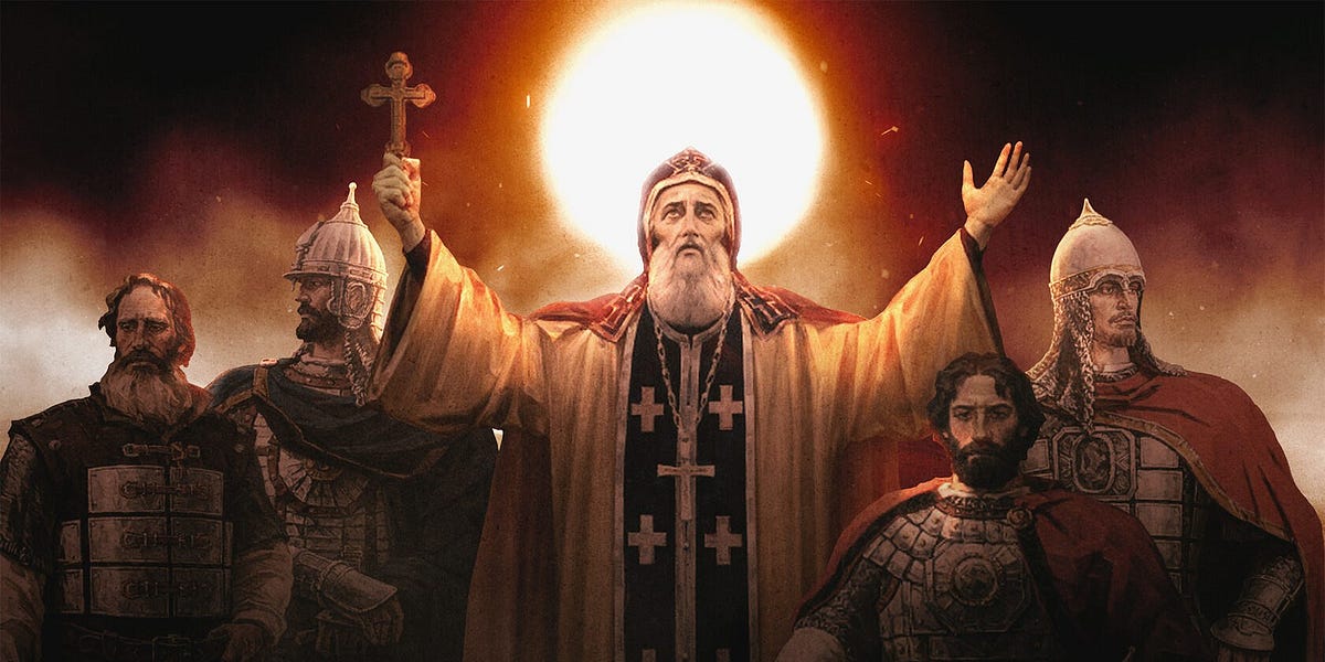 Warrior Clerics of the Church - by Dmitriy Kalyagin