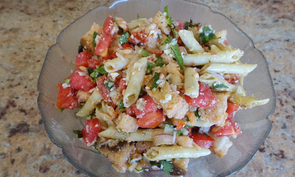 Pasta alla Romana - by Suzanne Dunaway - Crazyinthekitchen