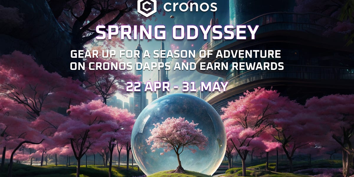 Cronos Launches Spring Odyssey with 30 Projects and $35K in Prizes, Powered by Galxe