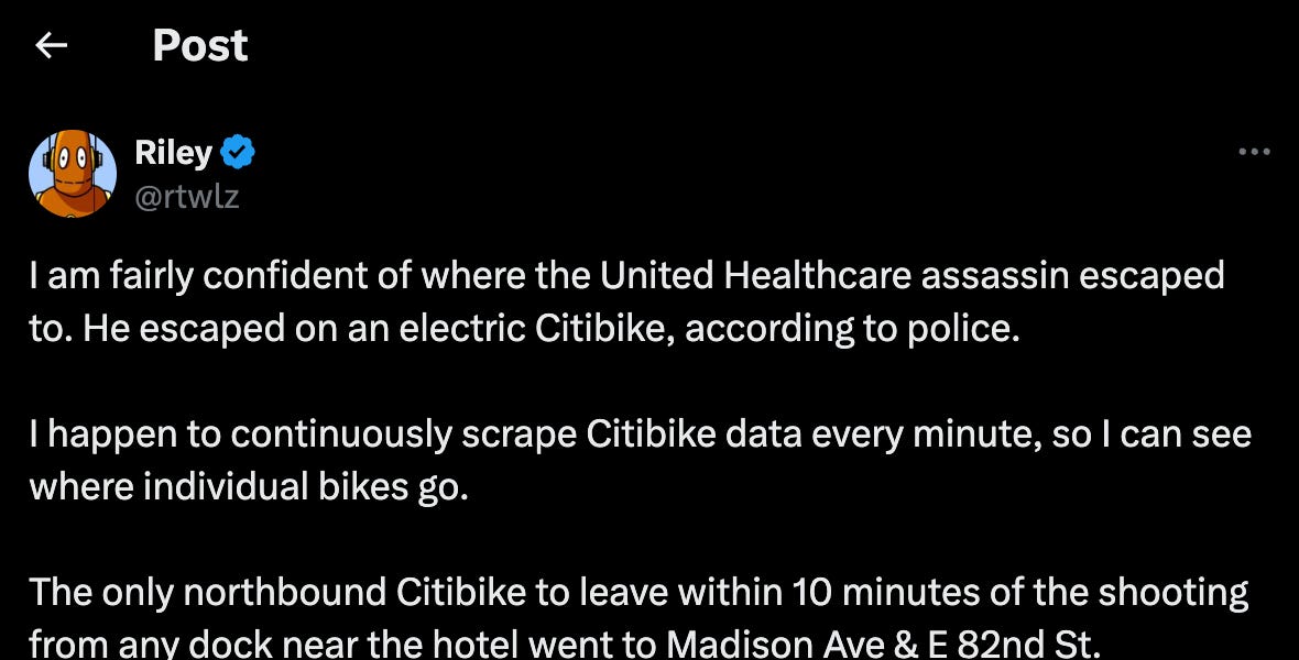The Great "Fake" Citibike Getaway - by Gibson Chu