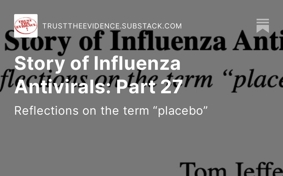 Story of Influenza Antivirals: Part 27