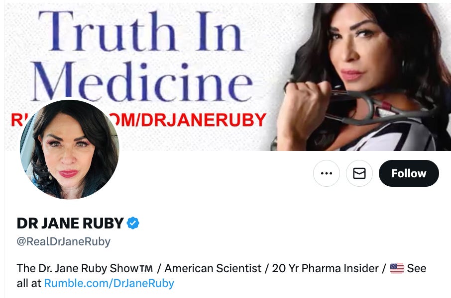 Dr. Jane Ruby, Opioids, Fraud and Indivior's Two Billion Dollar Fine