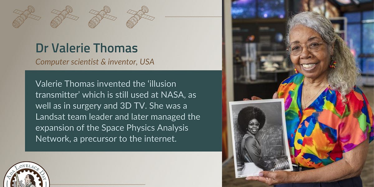 Dr Valerie Thomas, Inventor and NASA Scientist