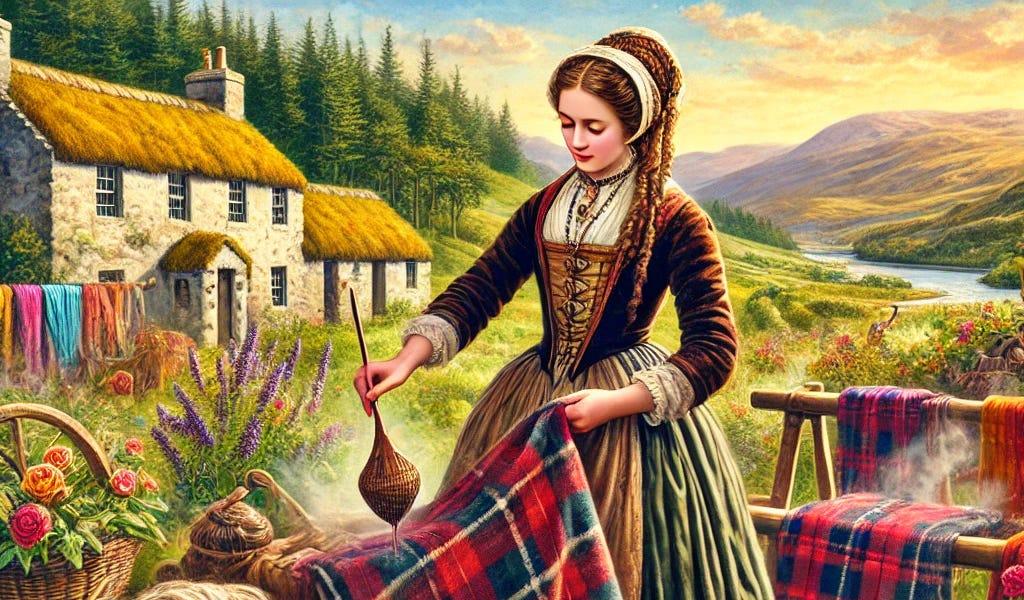 How Natural Dyes Were Used in Traditional Scottish Tartans