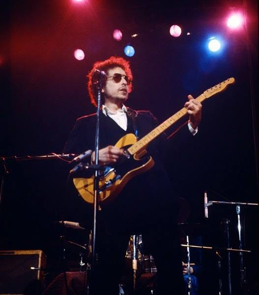 Bob Dylan and the Band in Oakland 1974 - by Ray Padgett