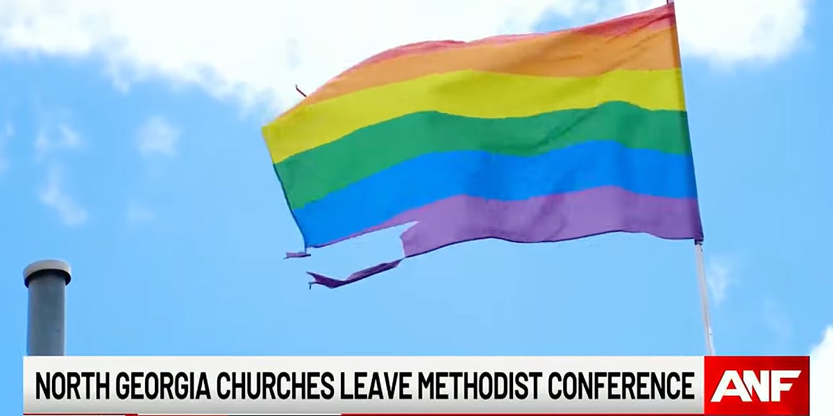 More congregations are ditching the United Methodist Church over an ...