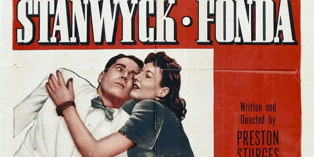 The Lady Eve, for Valentine's Day - by Titus Techera