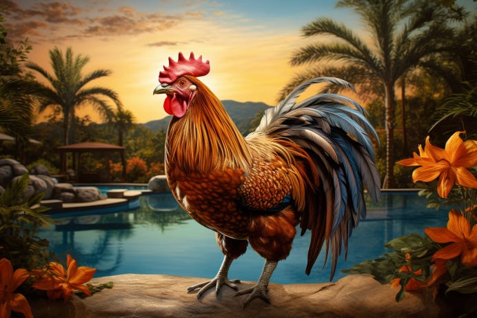 No Rooster today - by D.J. Byrnes - The Rooster